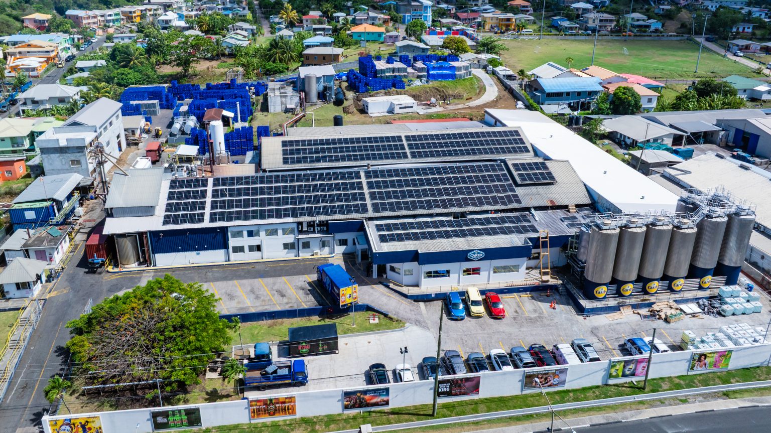 CARIB Brewery Grenada Powers Ahead With Solar Energy, Cutting Costs and ...
